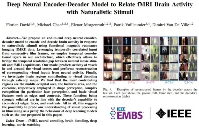 Florian David presents at IEEE EMBC 2025 ‐ EPFL